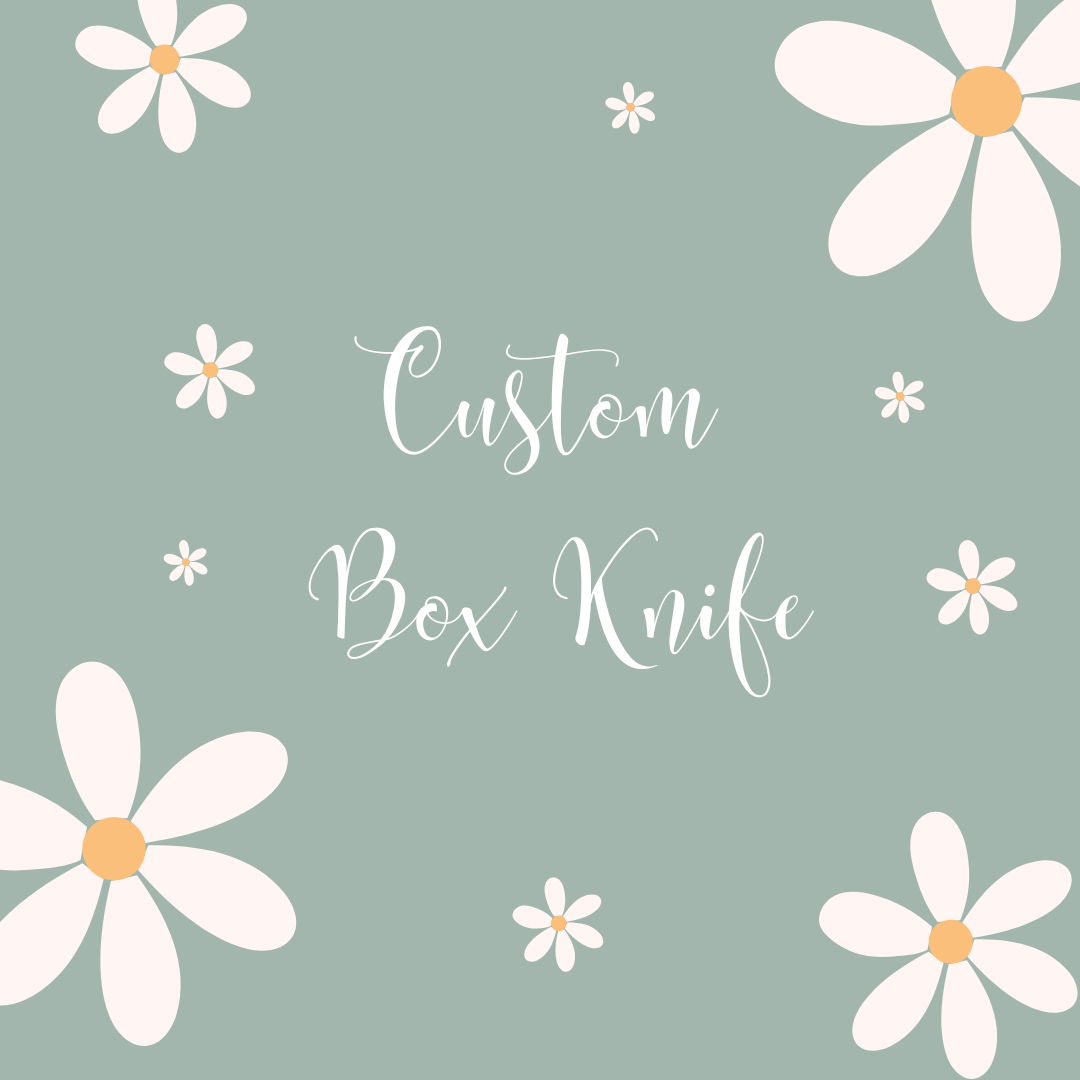 Custom Box Knife – Grace & Lily Co.